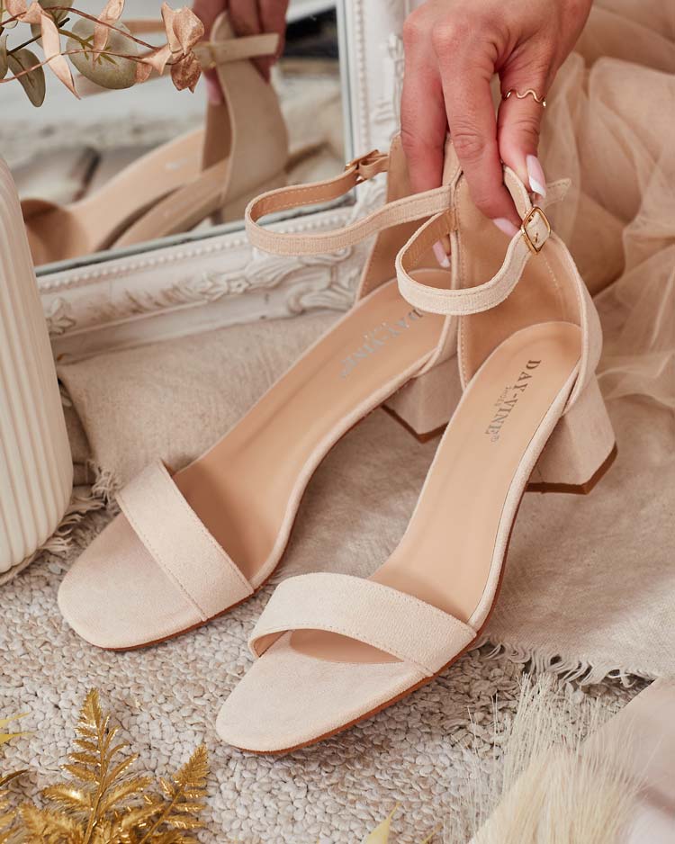 Royalfashion Dámske sandále Sivv Pole béžový | Obuv \ Sandále \ Sandále ...